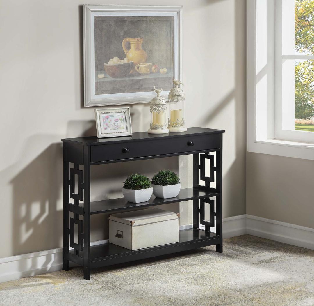 Save $204 • Convenience Concepts Town Square One-Drawer Console Table ...