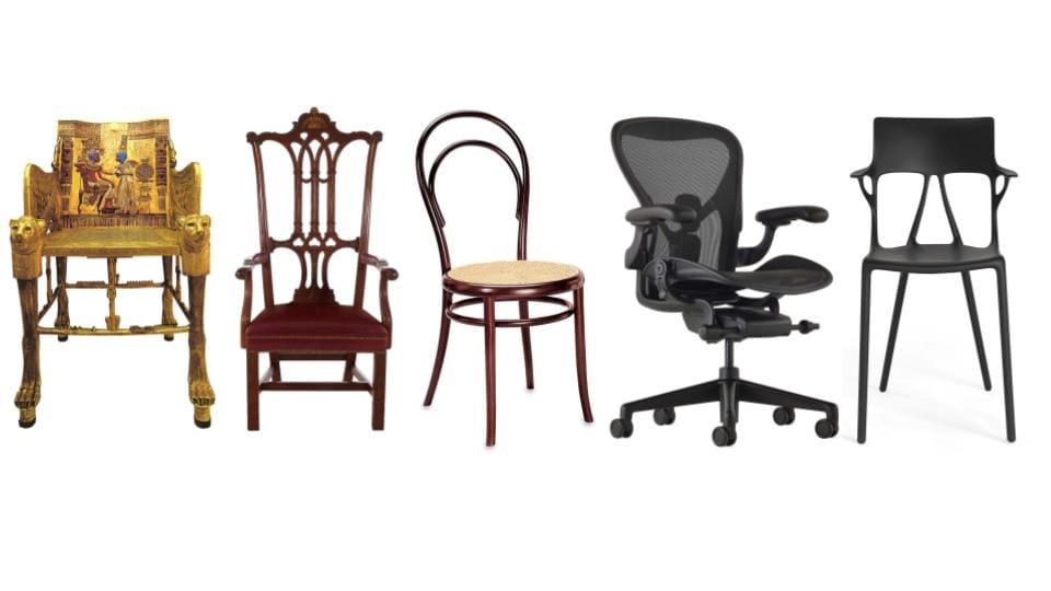 31 Chairs that Shaped Us: Important Seats in History