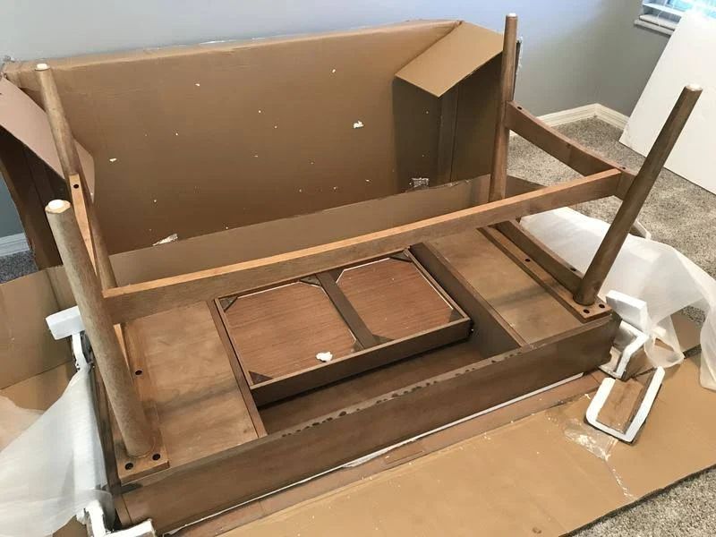 Save $155 • Ryker Rattan Mid-Century Modern Desk Natural - Linon ...