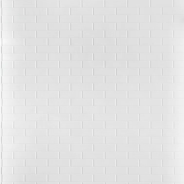 Save $400 • Subway Tile MirroFlex 4ft. x 8ft. Glue Up PVC 3D Wall ...