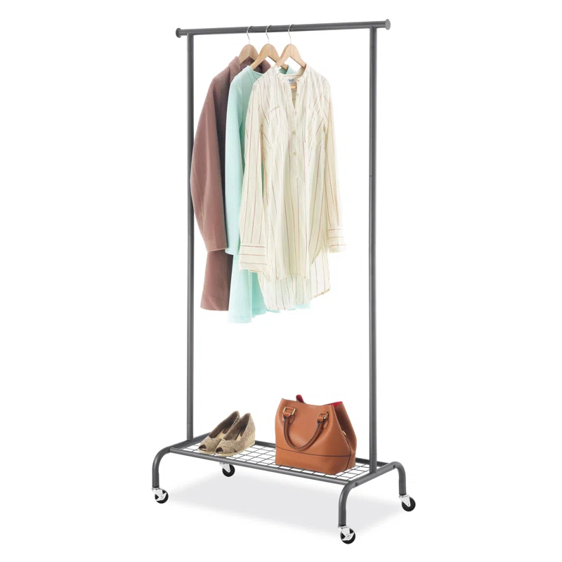 Save 38% • Whitmor Whitmor Rolling Garment Rack - Gunmetal Gray