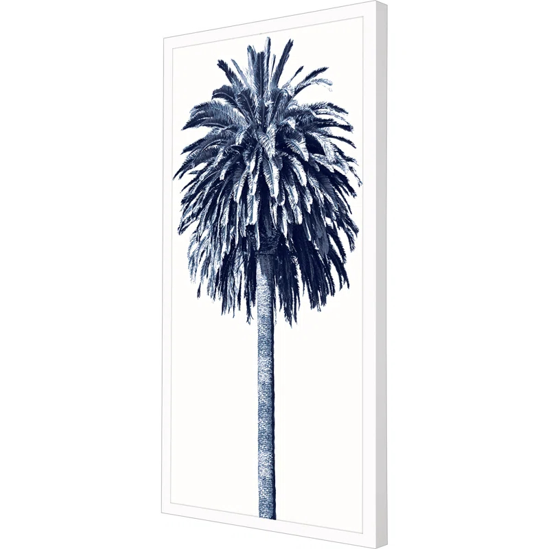 Save 16% • Stupell Industries " Tall Tropical Palm Tree Plant Grayscale ...