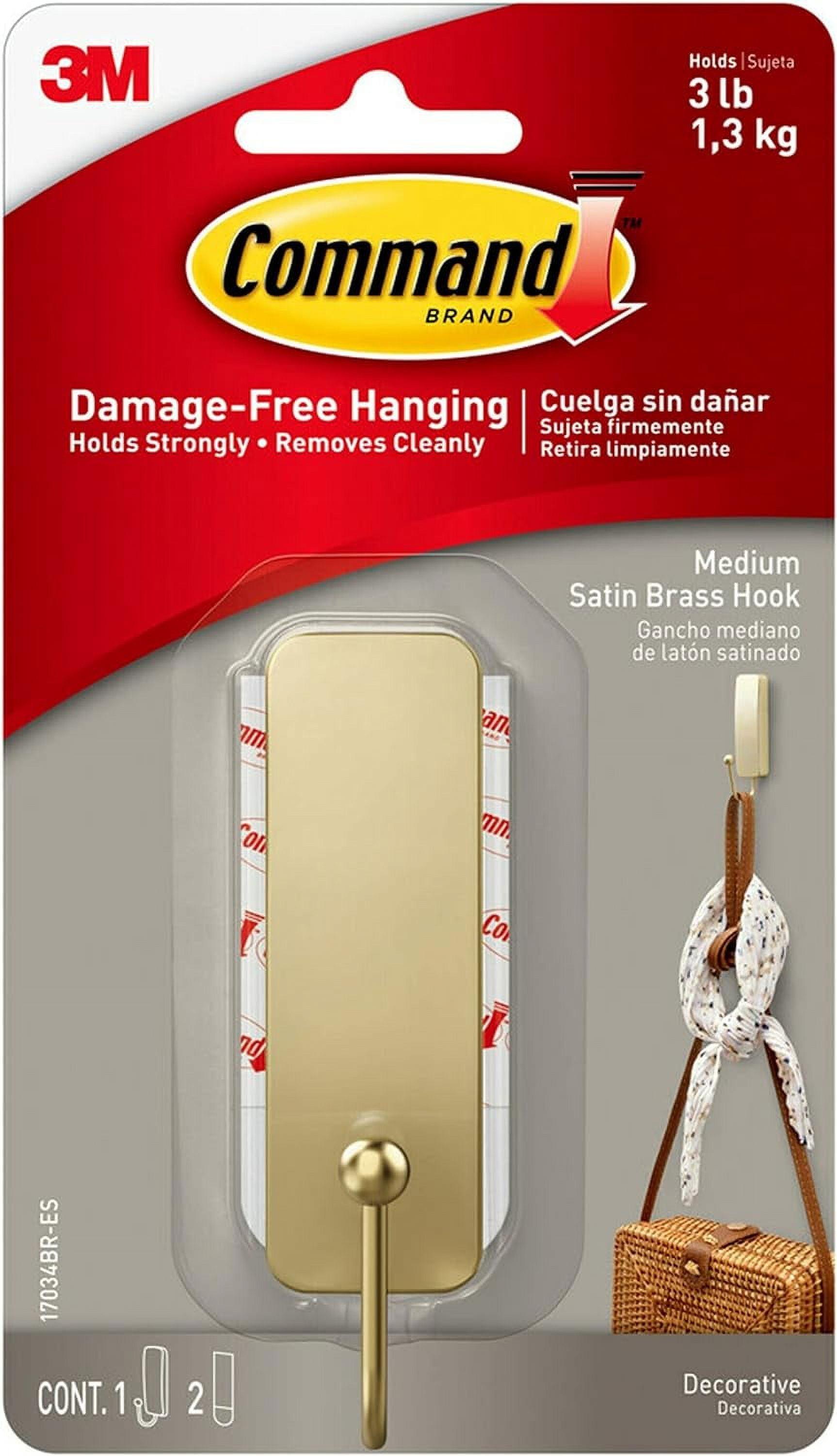 Brass command hooks store