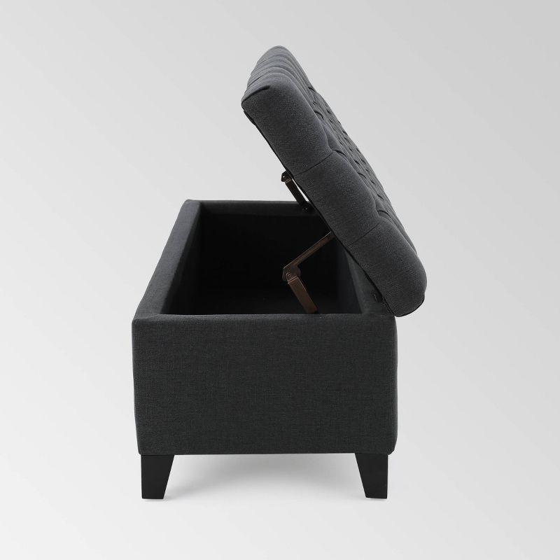 Ottilie Storage Ottoman - Christopher Knight Home: Upholstered Bench ...