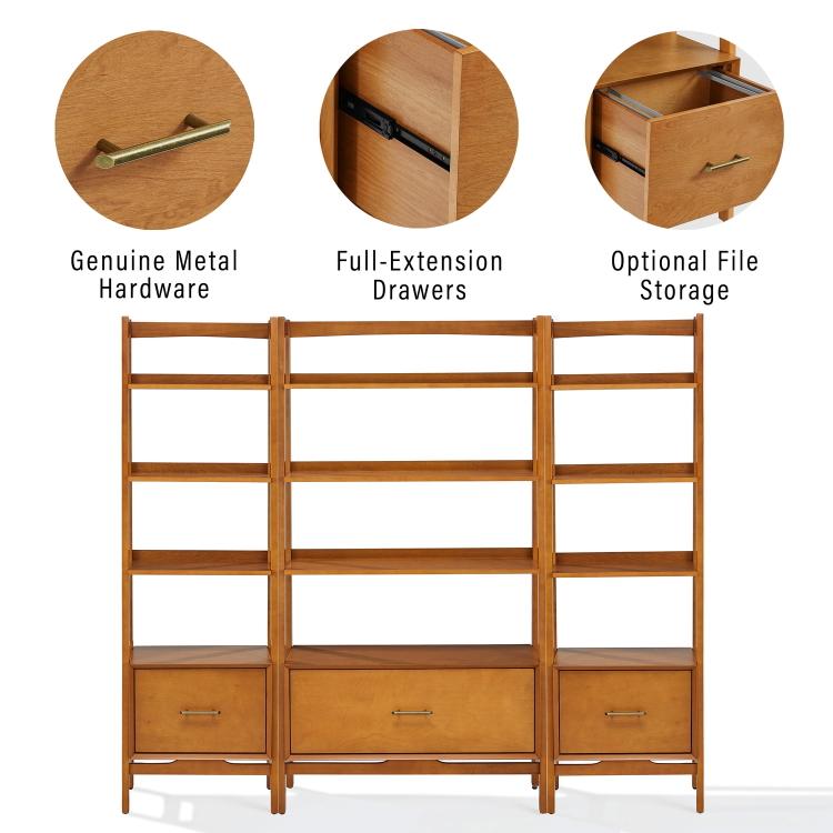 Save $309 • Stiles Wide Ladder Bookcase