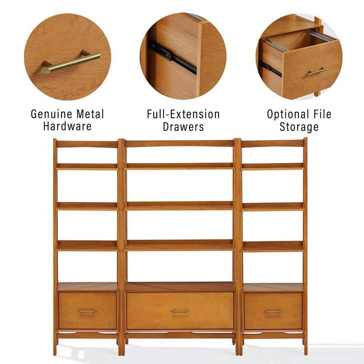 Save $309 • Stiles Wide Ladder Bookcase